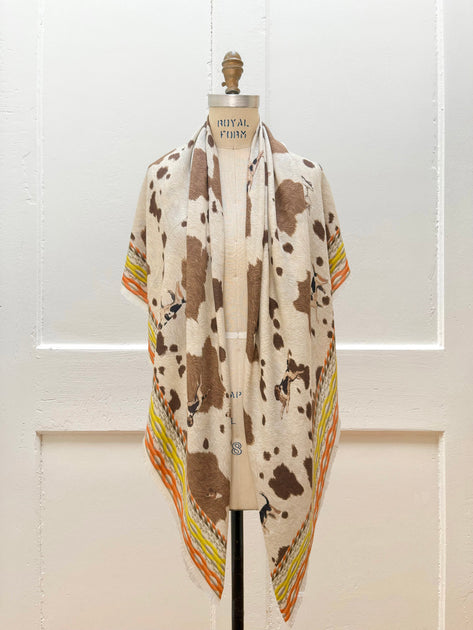 Cashmere-Silk Into Search Party Scarf | Hand sewn designer silk scarves